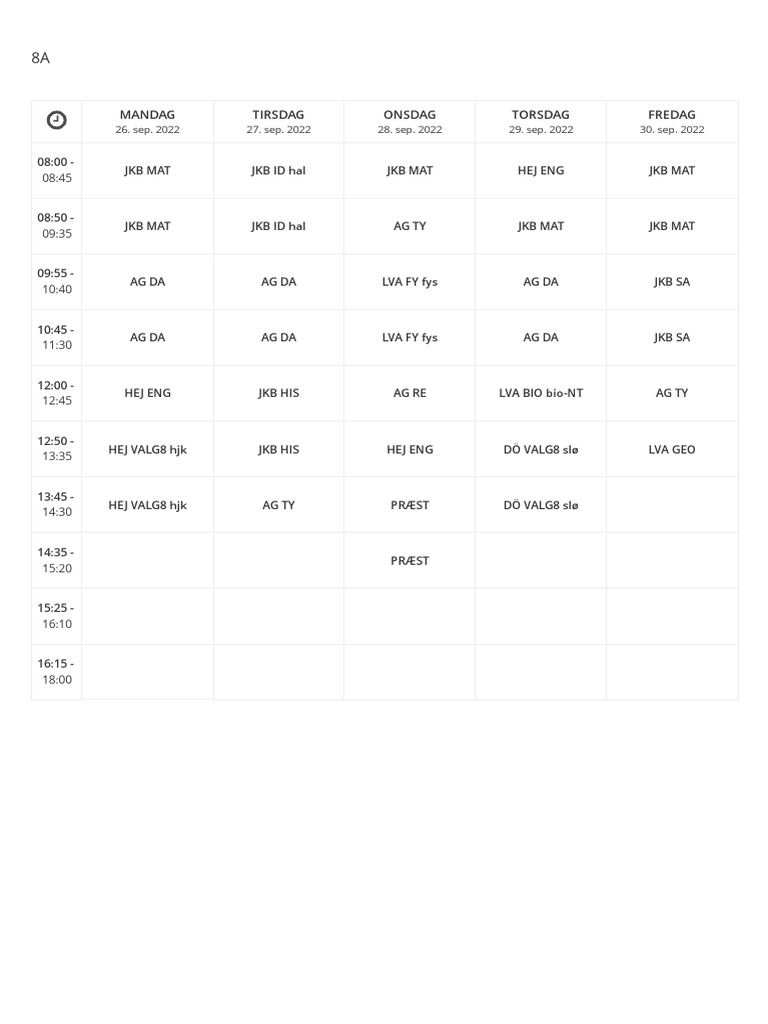 Skema - ElevIntra | PDF