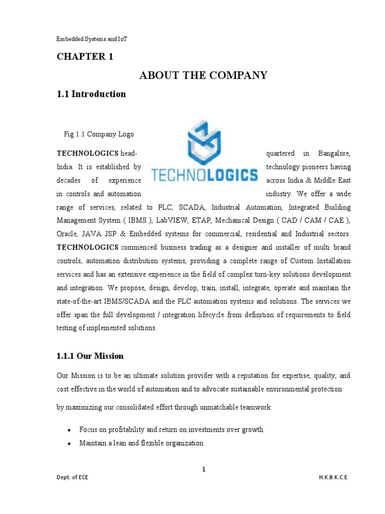 Intern 122 Report | Download Free PDF | Arduino | Internet Of Things