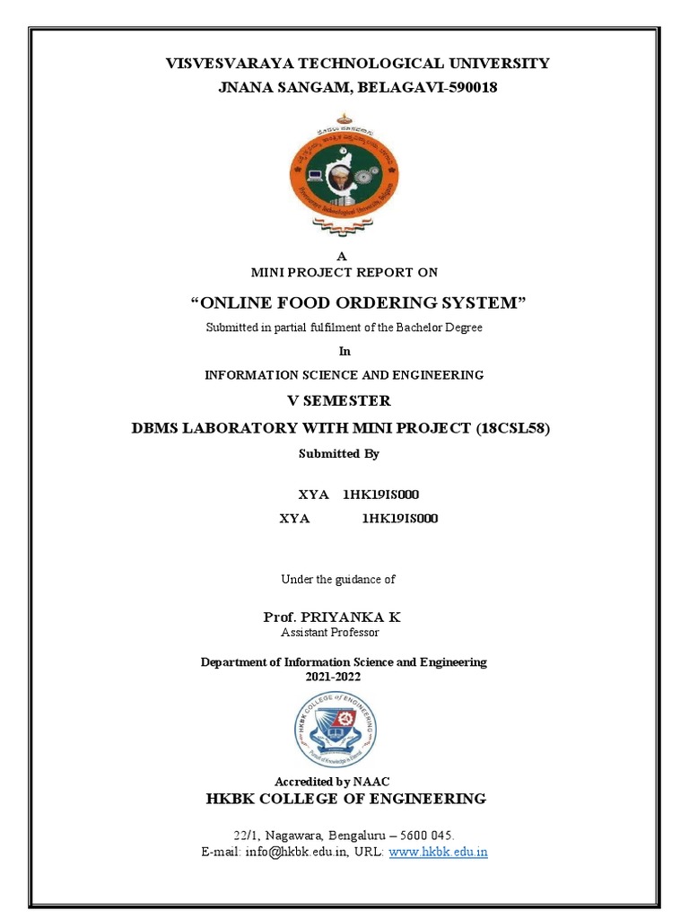 Report First Part | PDF | Databases | Engineering