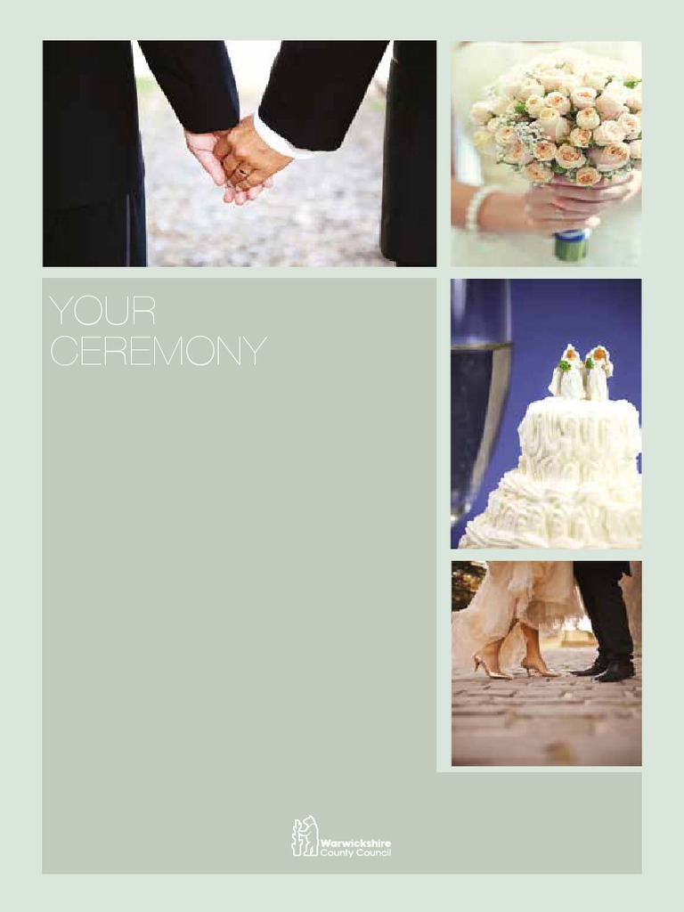 Your Ceremony: Warks Approved Premises - Cover - Indd 3 02/08/2013 11 ...