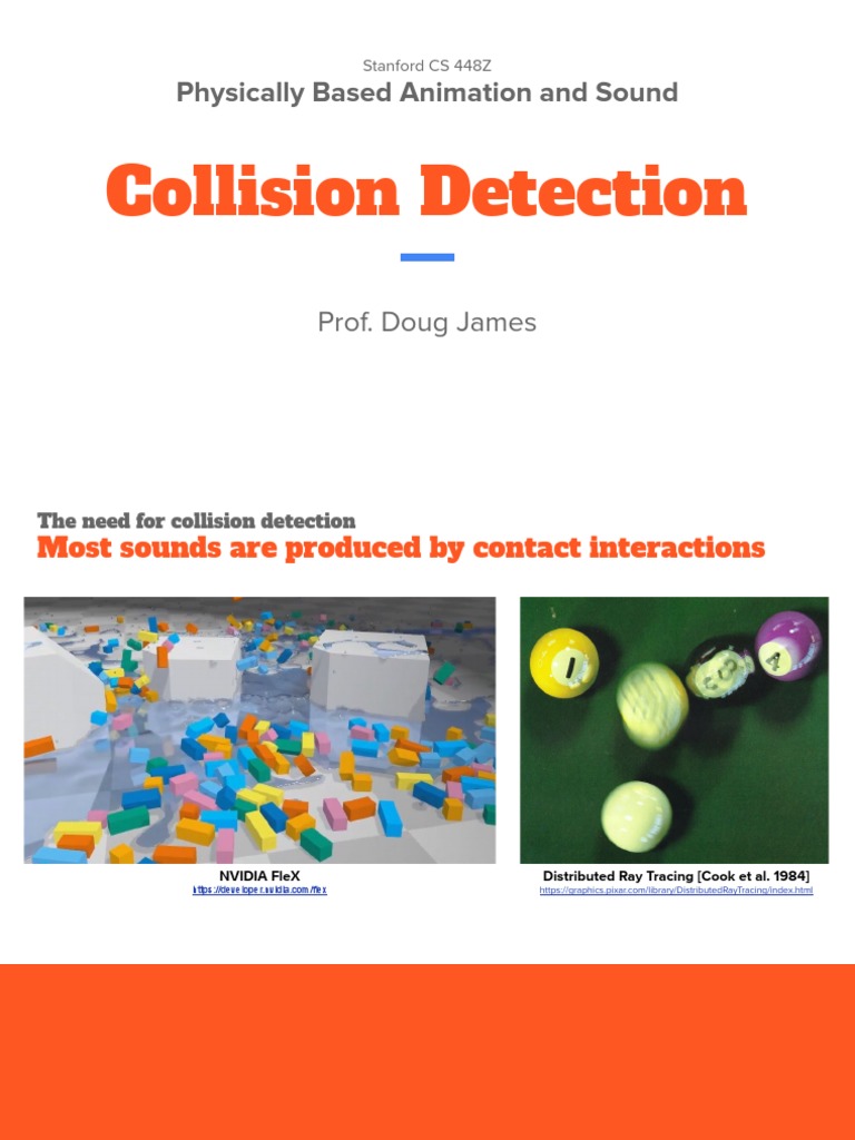 Collision Detection And Queries Guide Pdf Cartesian Coordinate System Computer Science