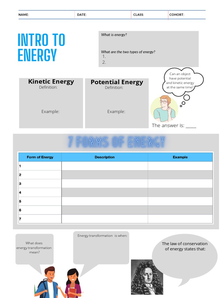 Intro To Energy | PDF