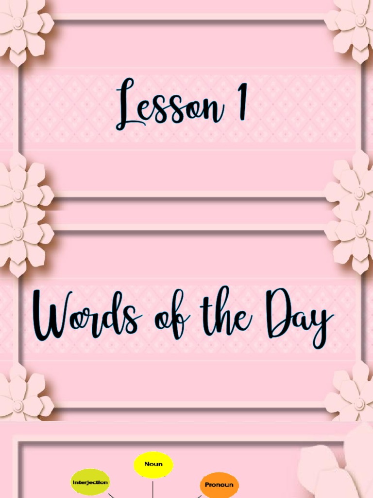 Lesson 1 | Download Free PDF | Pronoun | Noun Lesson 1 | Download Free PDF | Pronoun | Noun