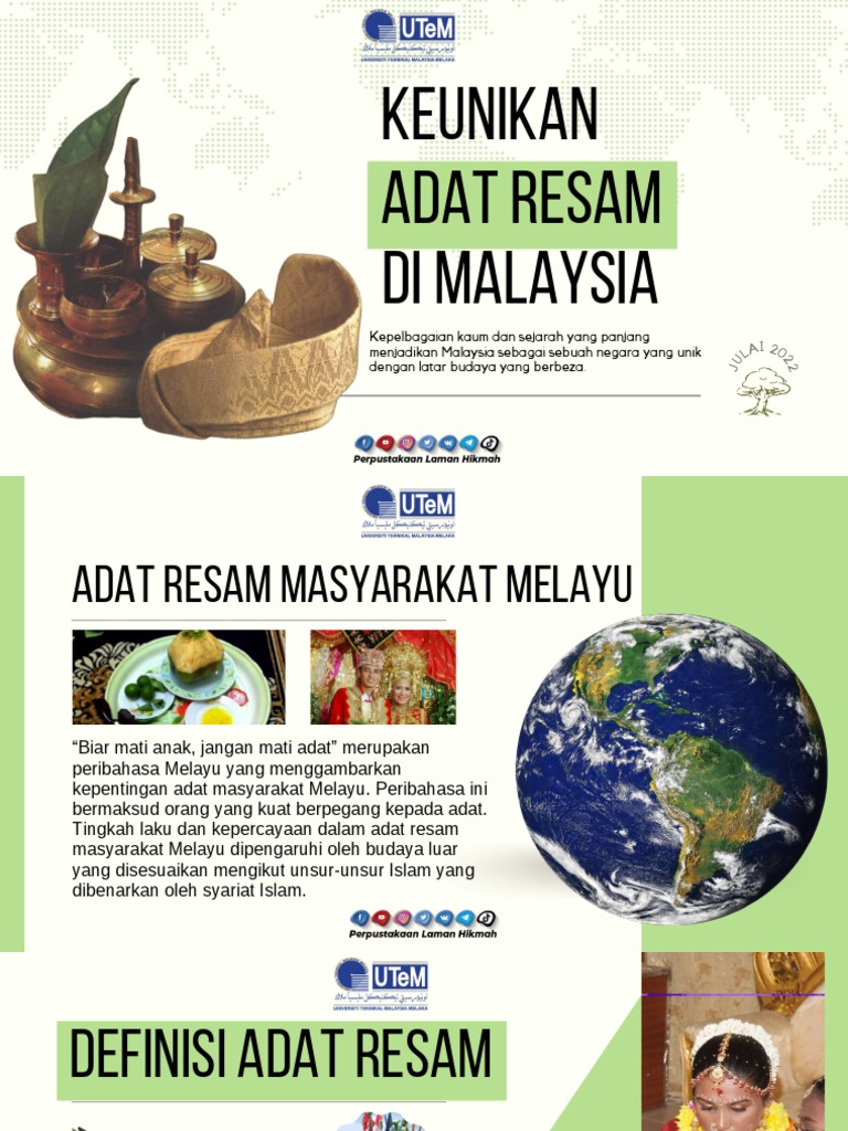 Adat Resam Di Malaysia Keunikan | PDF
