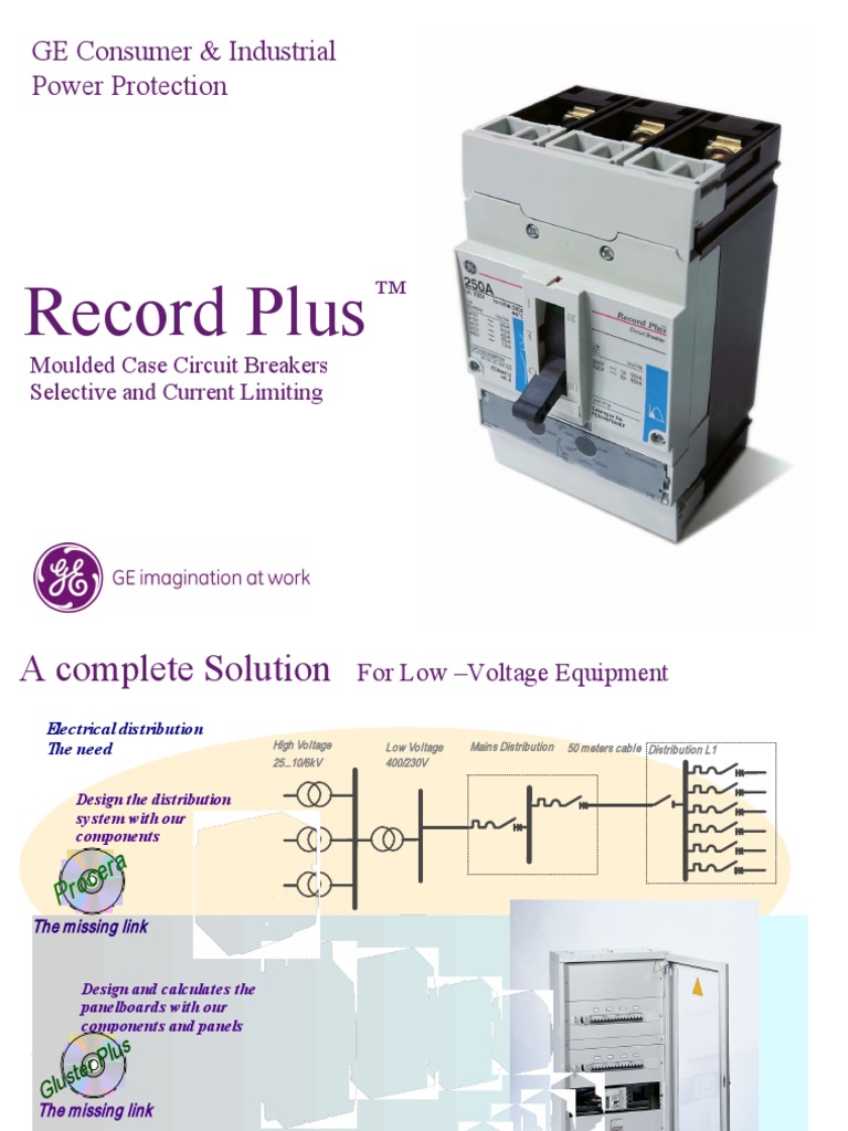 Record Plus: GE Consumer & Industrial Power Protection | PDF ...