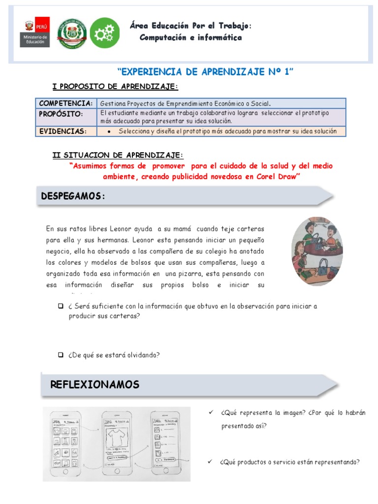 Ficha 9 | PDF | Iniciativa empresarial | Aprendizaje