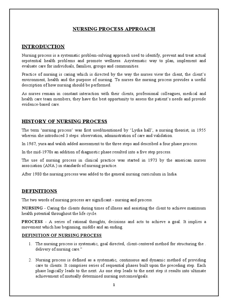 assignment of nursing process final | PDF | Medical Diagnosis | Nursing