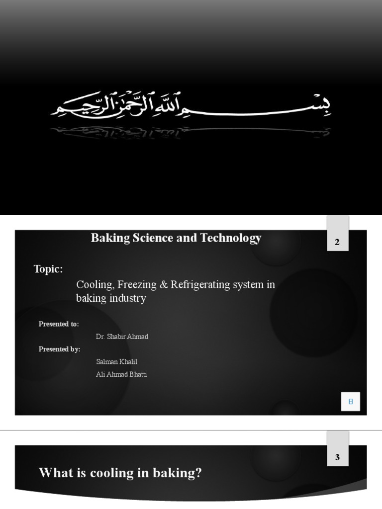 3 - Cooling, Freezing, Refrigeration Systems in Baking Industry | PDF ...