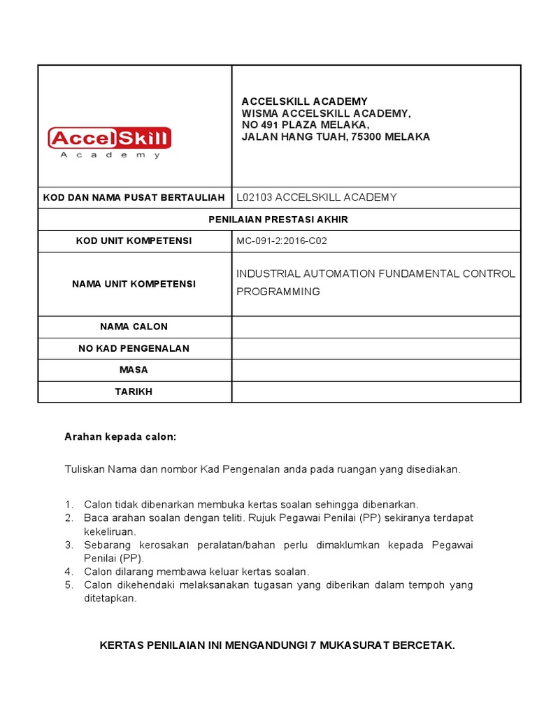 Accelskill Academy: Wisma Accelskill Academy, NO 49 Plaza Melaka, Jalan ...