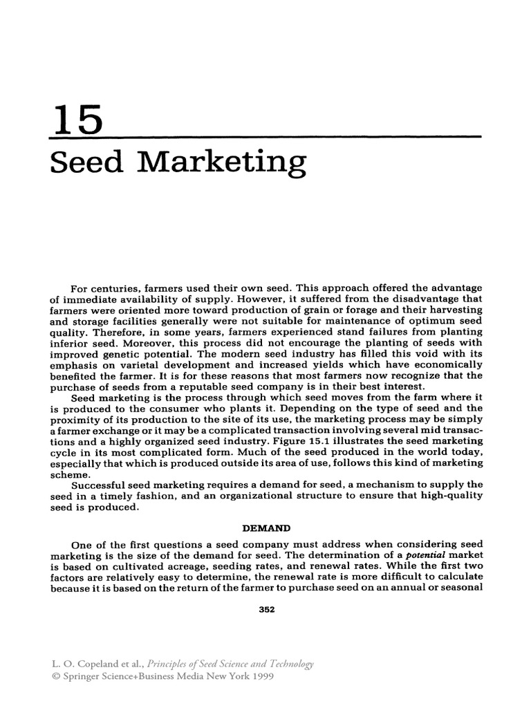 Seed Marketing | Download Free PDF | Marketing | Seed
