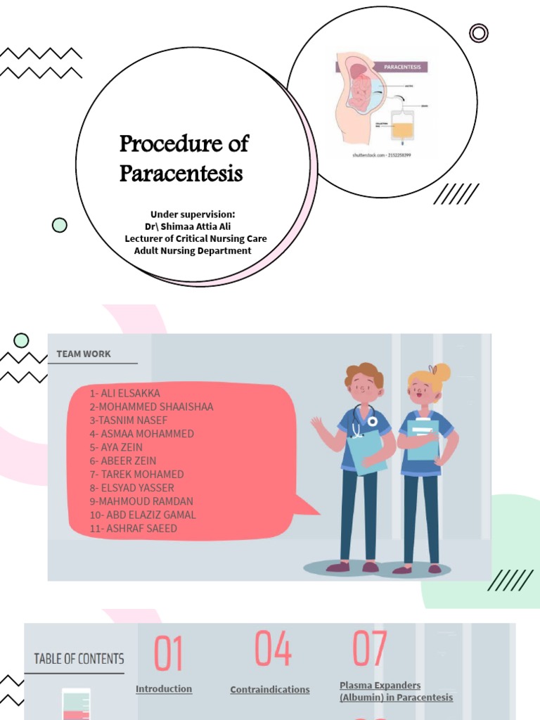 Paracentesis | Download Free PDF | Gastroenterology | Causes Of Death