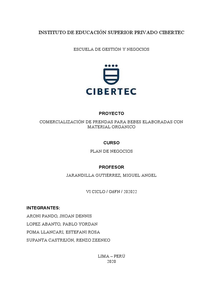 Proyecto 01 Indp 2020ii | Descargar gratis PDF | Perú | Entorno natural