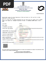 Aadhaar Self Declaration Form | PDF