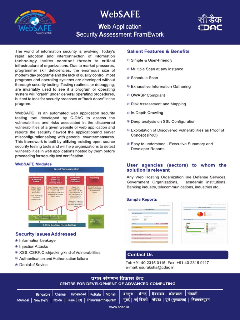 Websafe Brochure | PDF