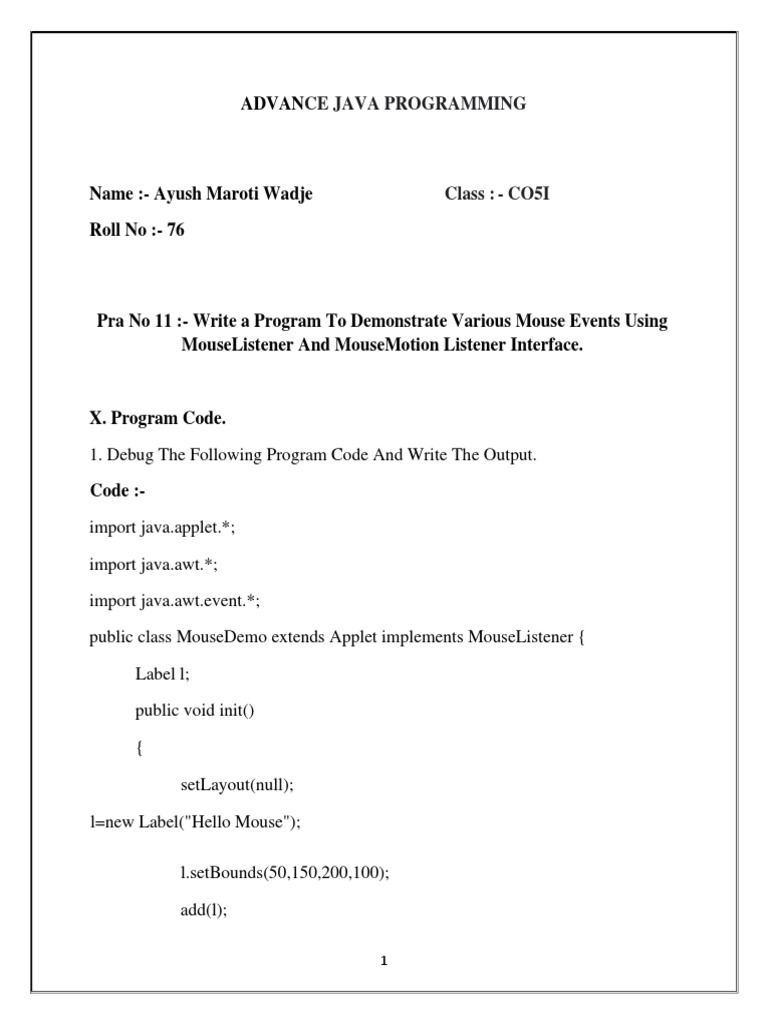 Ayush Practical No 11 | PDF | Software Development | Systems Engineering