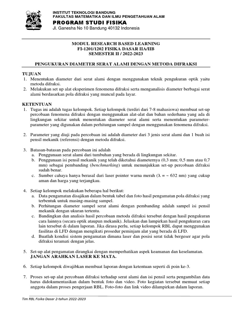 Modul - RBL - Fidas-2 (2022-2023) - Final-1 | PDF | Teknologi & Rekayasa