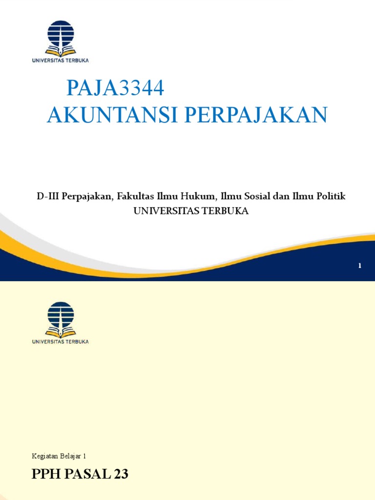 PAJA3344 Sesi 4 | PDF