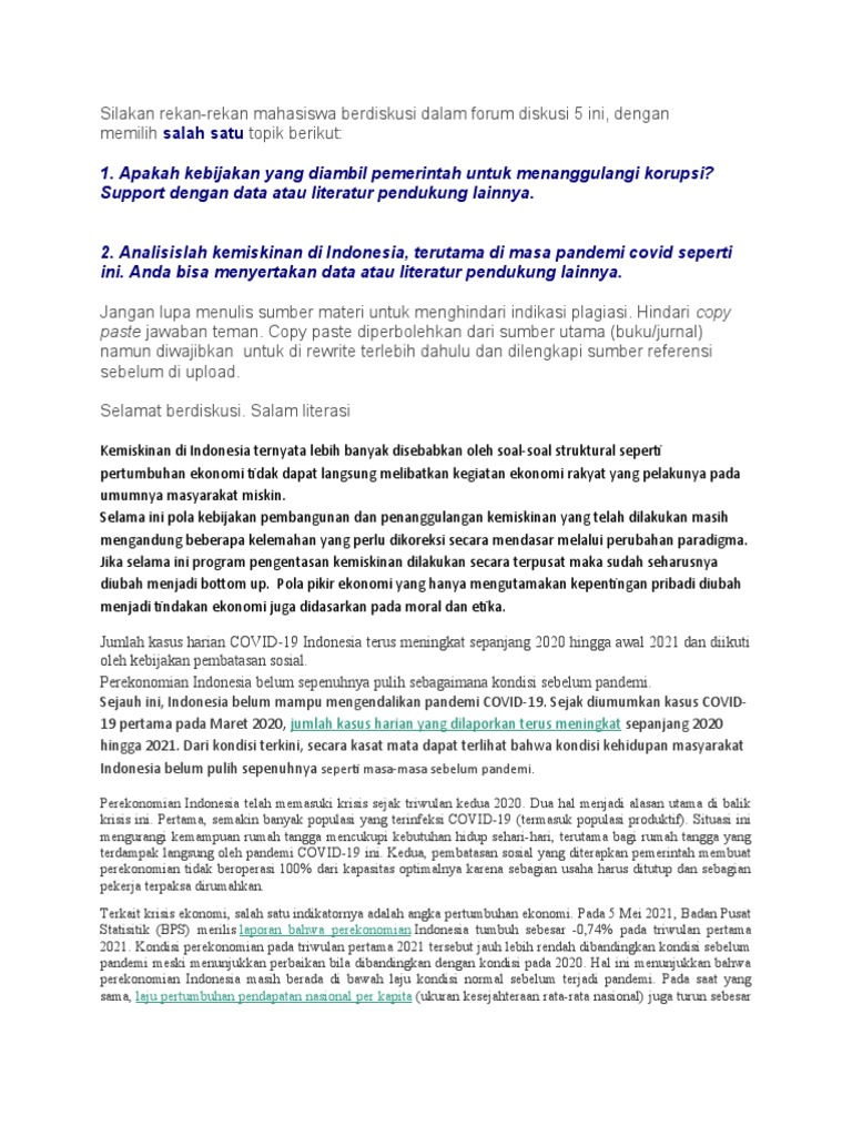 Diskusi 5 | PDF