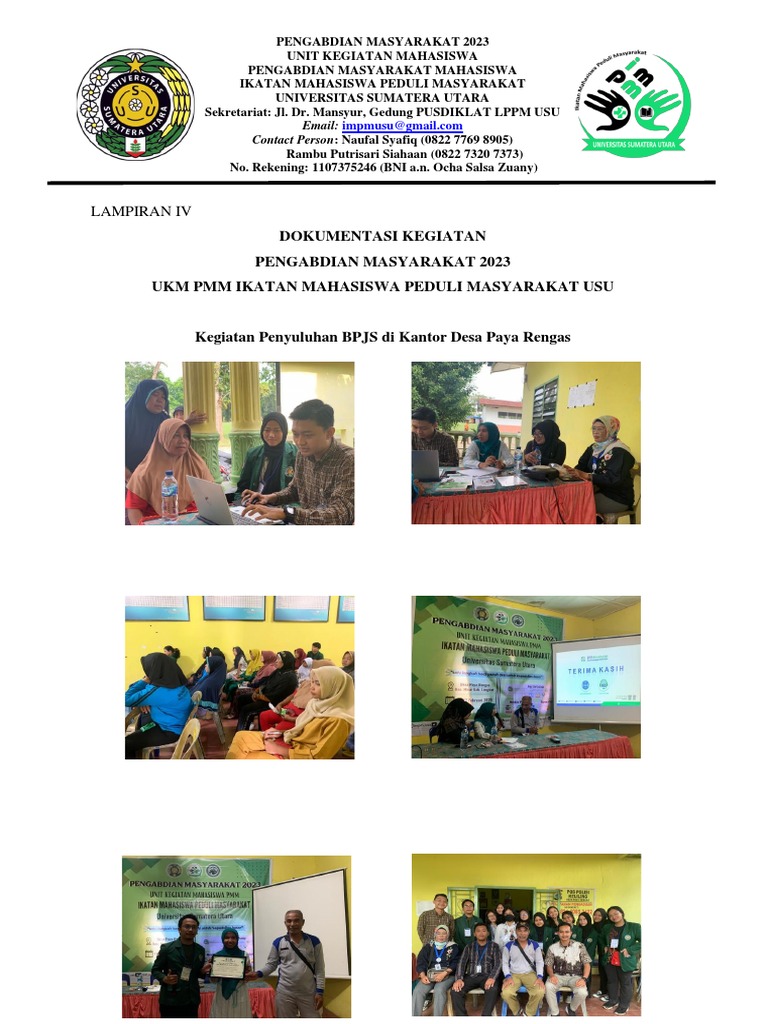 LPJ PM 23 Lampiran Iv | PDF