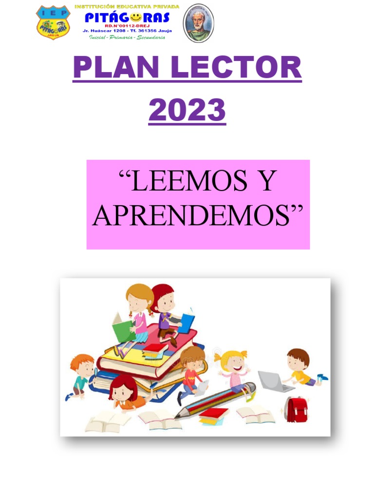 Plan Lector 2023 Nivel Inicial | PDF | Educación de la primera infancia | Comprensión lectora