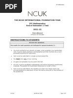 Maths Formula Sheet For CSEC | PDF | Triangle | Trigonometric Functions