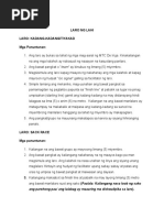 Palarong Pinoy Mechanics and Game Rules | PDF