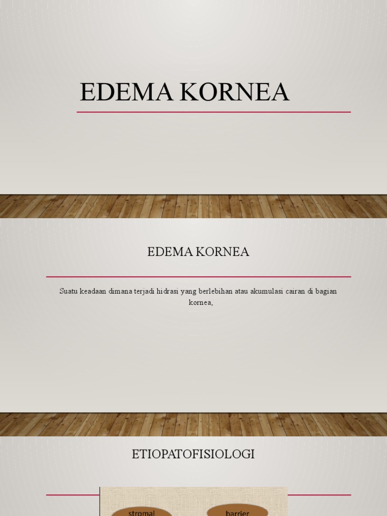 Edema Kornea | PDF