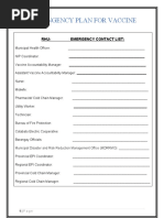 Strive for 5 Vaccine Temp Monitoring Chart | PDF