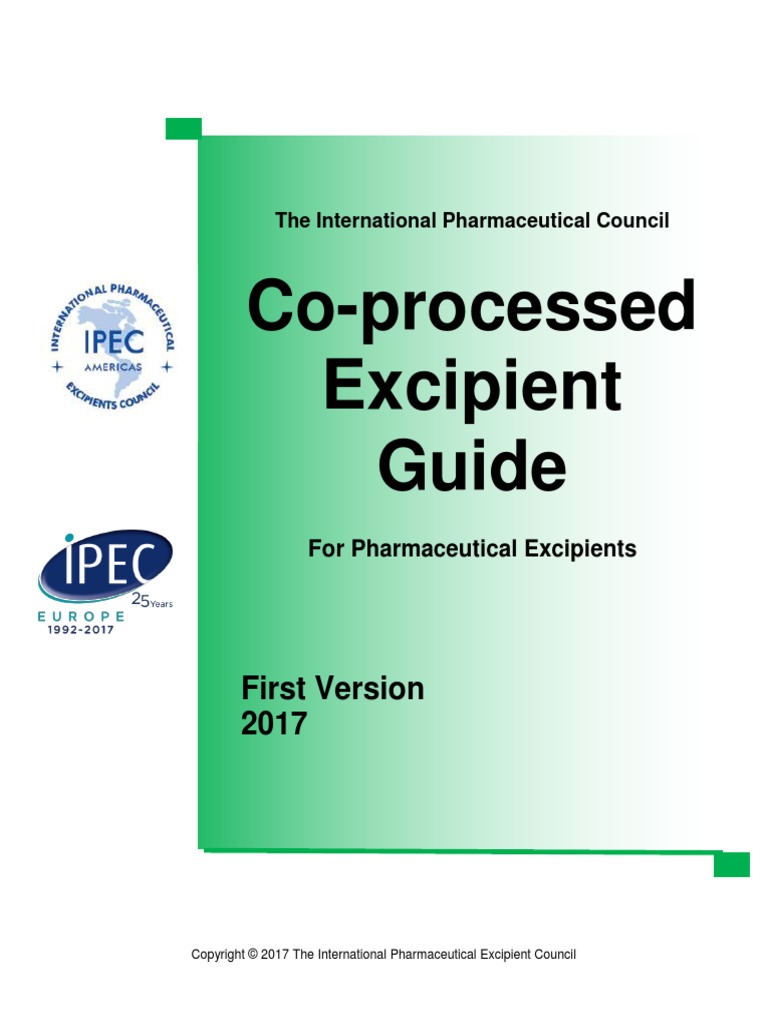 2017- IPEC Co-processed excipient-guide-final-for-publication ...