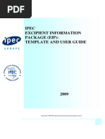 TUPP Guide for Pharmaceutical Excipients | PDF | Food And Drug ...