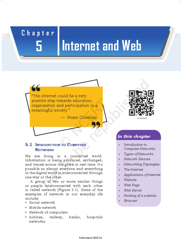 5 Internet and Web | PDF | Computer Network | Network Topology