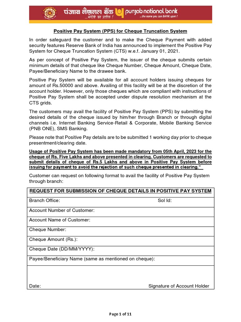 PPS Content - Website | PDF | Cheque | Service Industries