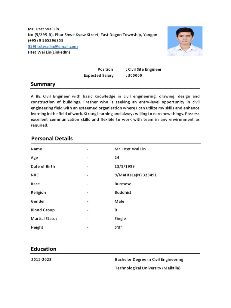 Htet Wai Lin | PDF | Cognition