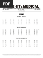NSEA - 2023 Paper Code 45 Final Answer Key | PDF