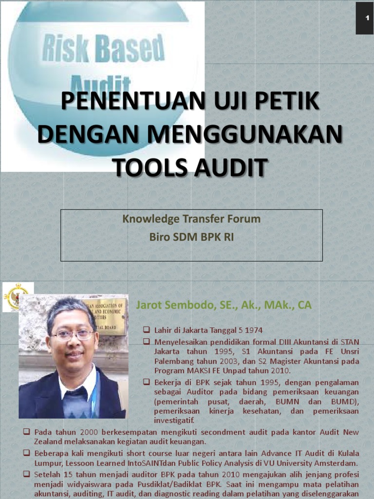 Penentuan Sampel Dengan Tools Auti Untuk Meningkatkan Kualllitas Audit ...