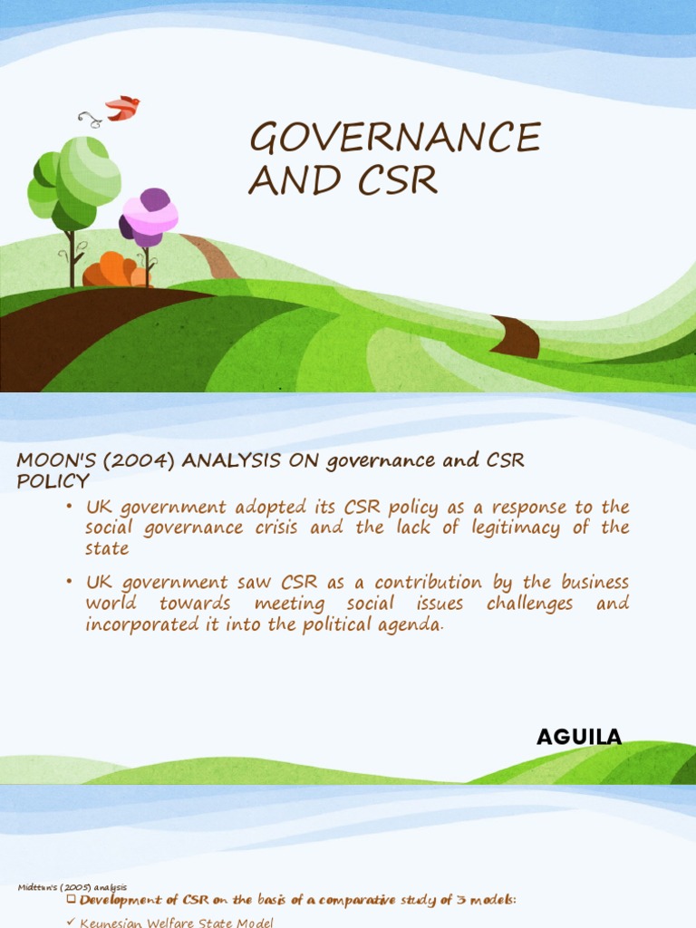 Iii. Governance and CSR | Download Free PDF | Corporate Social ...