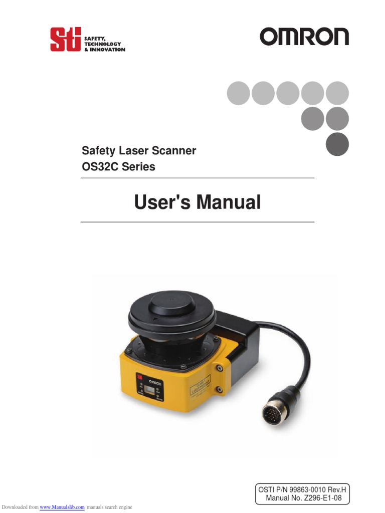 User's Manual: Safety Laser Scanner OS32C Series | PDF | Power Supply ...