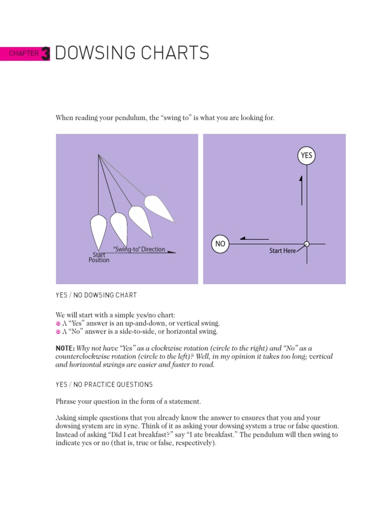 Beginners Dowsing Chapter 3 | PDF