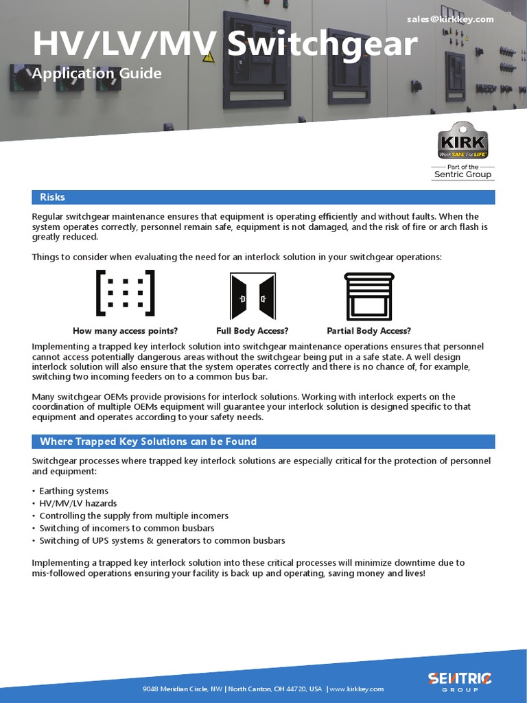 HV - LV - MV Switchgear | PDF | Safety