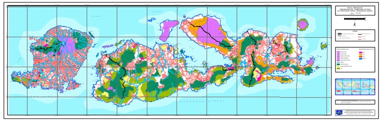 Peta Indikatif Pemanfaatan Kawasan Hutan NTB | PDF