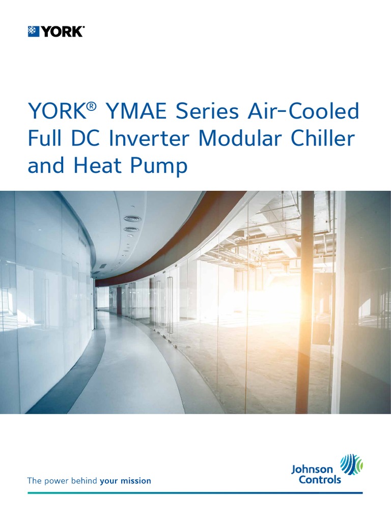 York YMAE Series Air-Cooled Full DC Inverter Modular Chiller and Heat ...