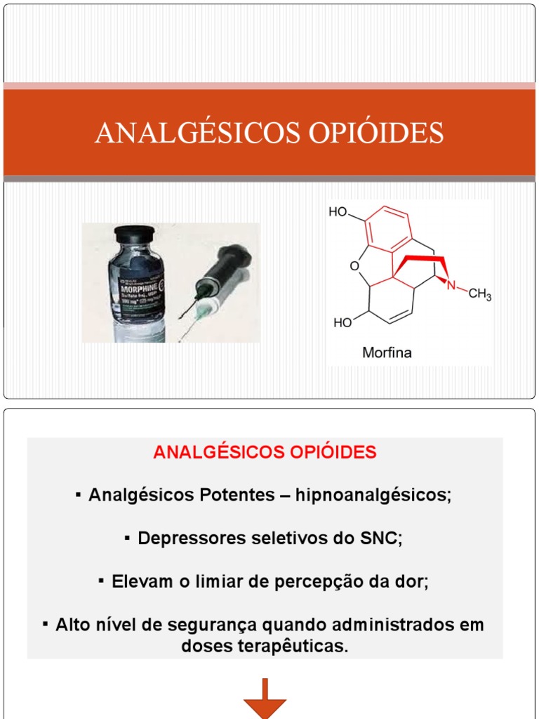 ANALGÉSICOS OPIÓIDES 2023 | PDF | Opioide | Fentanil