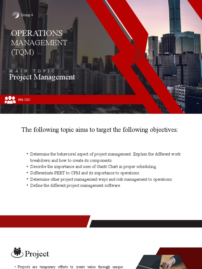 Operations: Management (TQM) | PDF