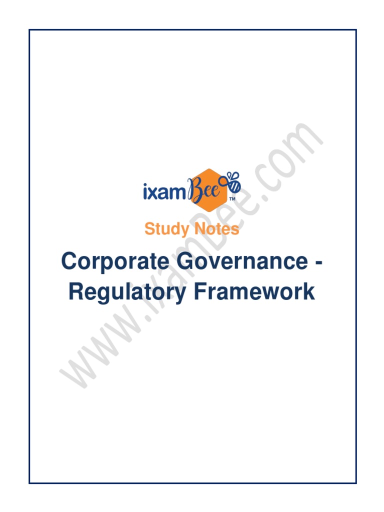 Corporate Governance Rules India | PDF | Financial Audit | Corporate ...