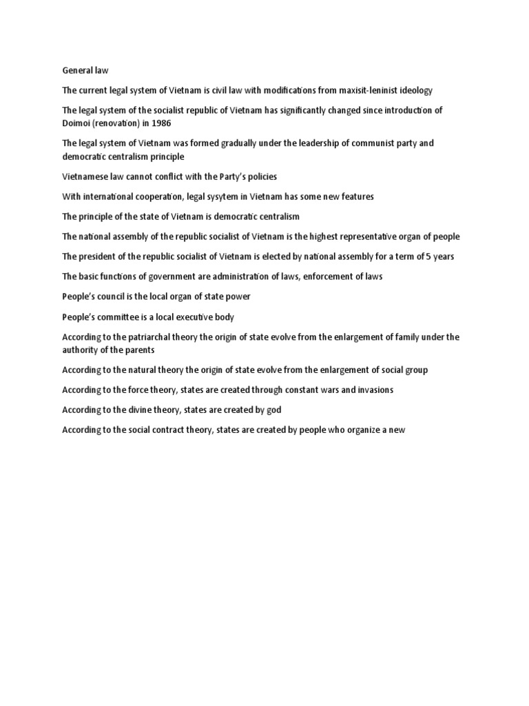General Law Pdf