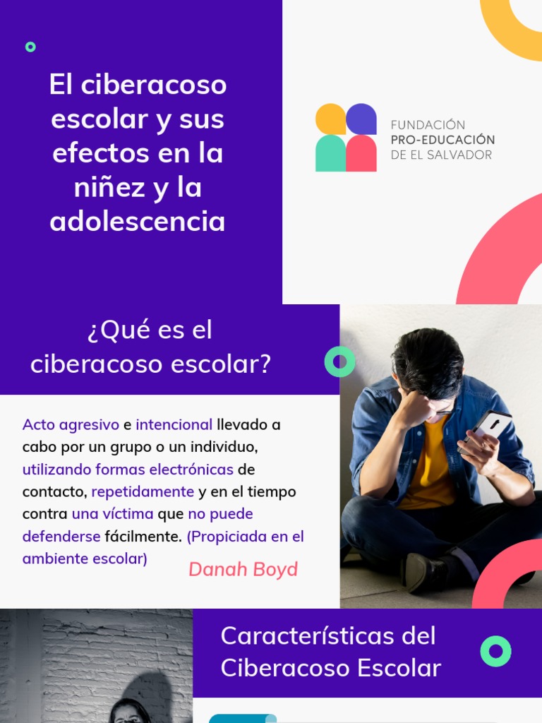 Ciberacoso Escolar | PDF | Acoso cibernético | Internet