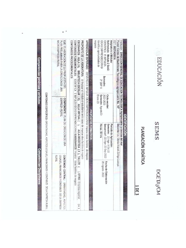 Eca Modulo 2 Submodulo 2 Araceli Zuñiga - Opt | PDF