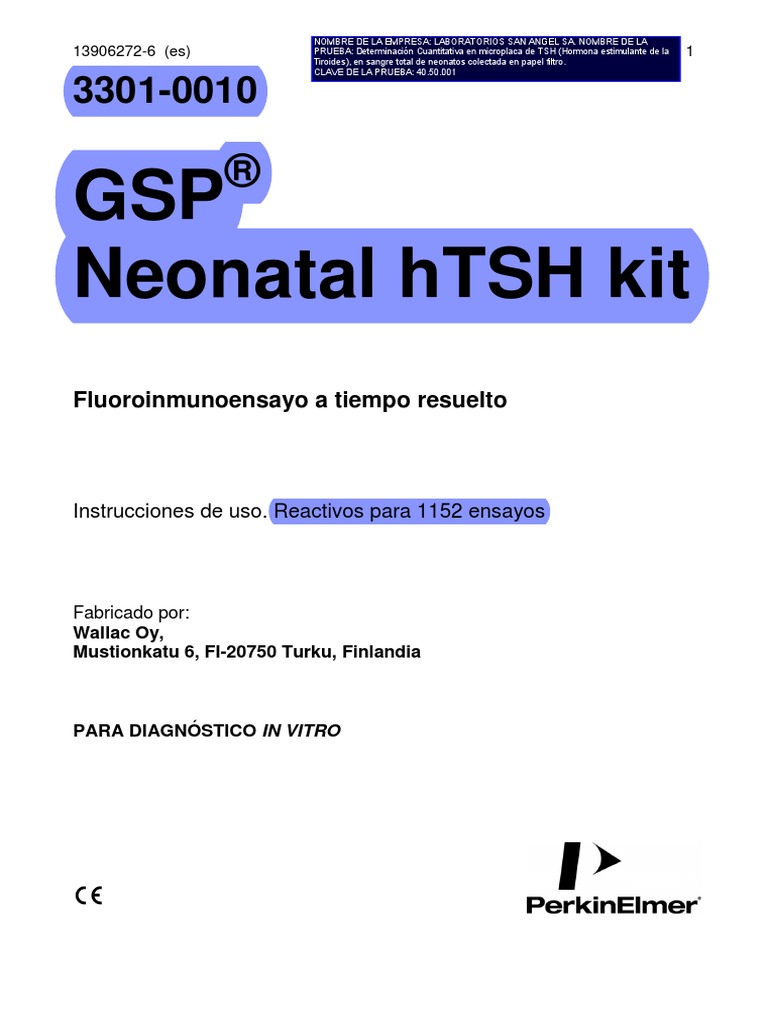 Inserto TSH | PDF | Tiroides | Glándulas