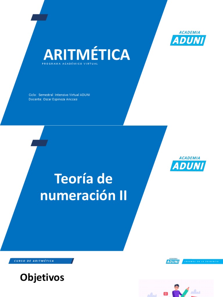 Aritmética 2 | PDF | Intervalo (Matemáticas) | Aritmética