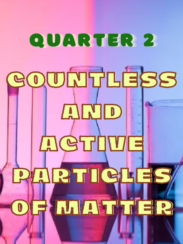 Countless and Active Particles of Matter | PDF